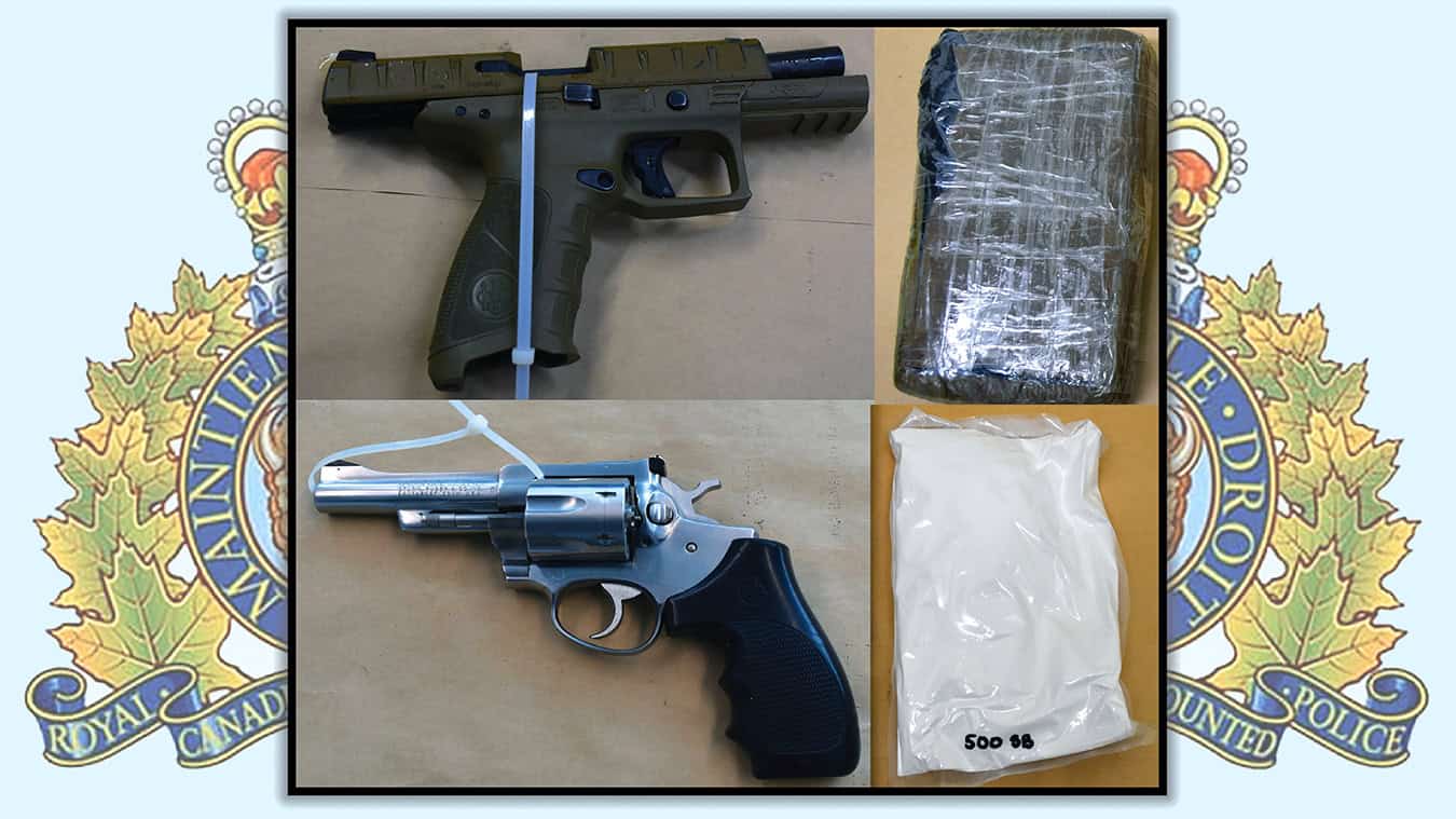 A loaded handgun plus 2.5-kilos of cocaine, equals six years in prison ...